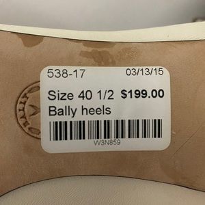 Bally | Shoes | Bally Cream Flex Pumps Sz 45 | Poshmark